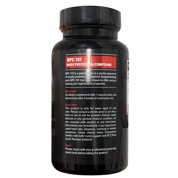 BPC-157 500mcg 60 Capsules MAXIMUM STRENGTH PREMIUM GRADE BY Brawn Nut ...